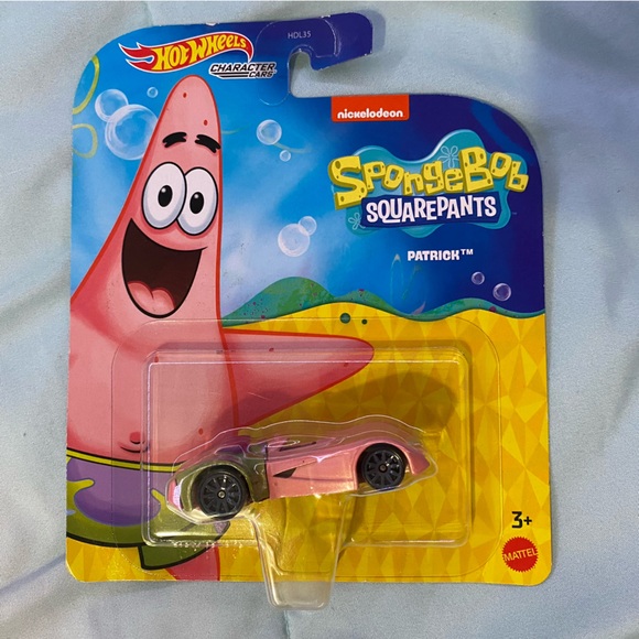 Nickelodeon | Toys | 2 Hot Wheels Cars Spongebob And Patrick Toys Nib ...